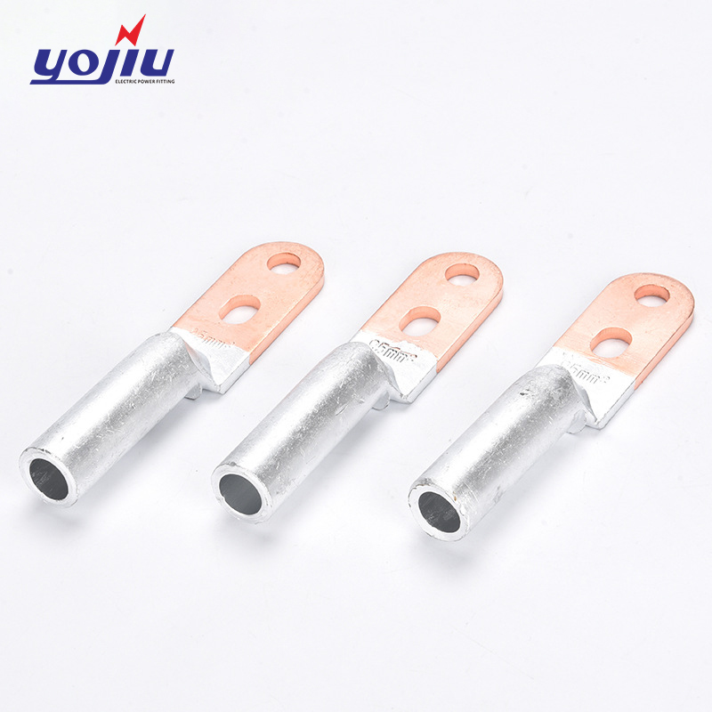 China China manufactured CASD Series cable termination lug bimetallic cable lugs with two holes ...